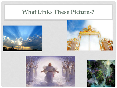 End of Life - Heaven and Purgatory | Teaching Resources