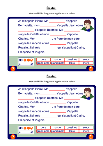 Resources for 'Ma Famille' (Expo 1) | Teaching Resources