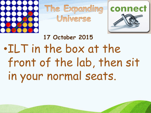 The Expanding Universe | Teaching Resources