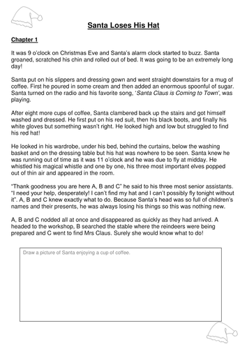 Differentiated Christmas Reading Comp Chapter 1 | Teaching Resources