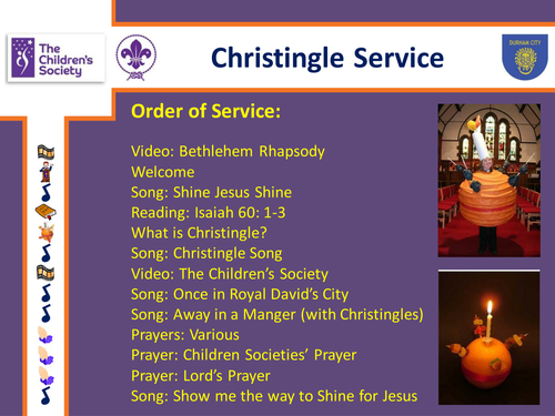 Christingle Service PowerPoint | Teaching Resources