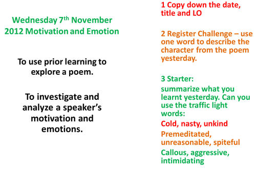 Full Scheme of Work on Poetry for year 9s | Teaching Resources