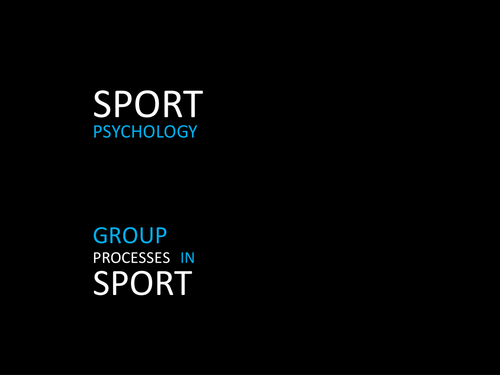 The Sport Science Shop - Teaching Resources - TES