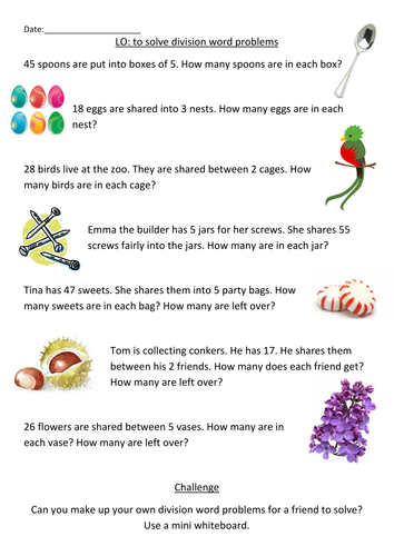division-word-problems-teaching-resources