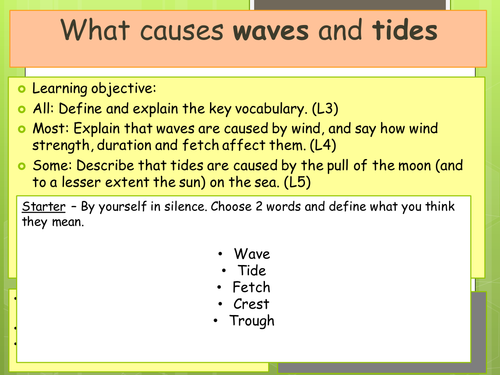 Waves and Tides | Teaching Resources