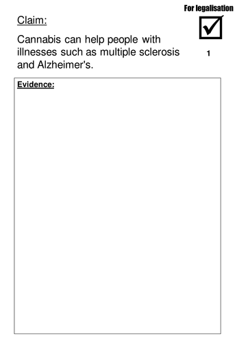 Cannabis lesson | Teaching Resources