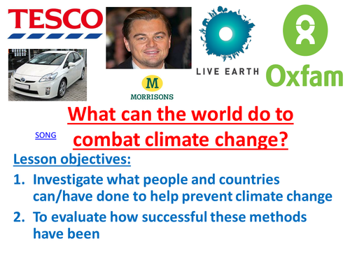 Ways To Combat Climate Change | Teaching Resources