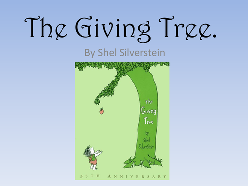 The Giving Tree by Shel Silverstein | Teaching Resources