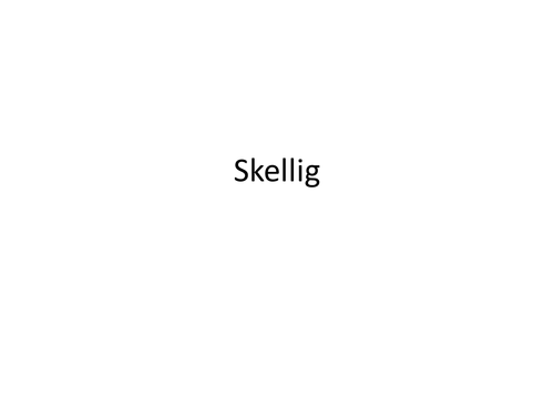 Skellig Y7 | Teaching Resources