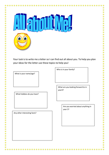 New class letter writing | Teaching Resources