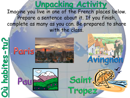 Expo 1 Module 3 Chez Moi Units 1-5: my house | Teaching Resources