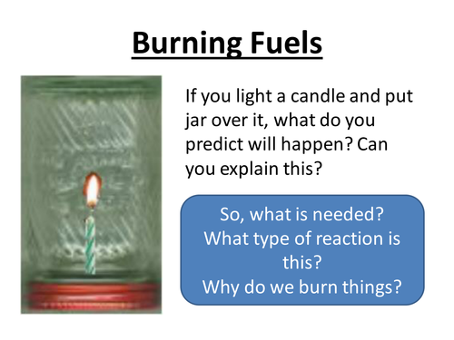 C1 4.3 Burning Fuel by - UK Teaching Resources - TES