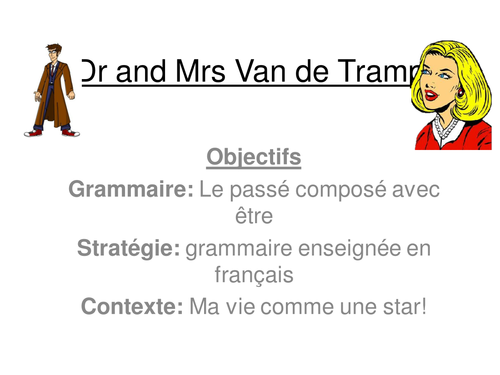 Dr and Mrs Van de Tramp | Teaching Resources