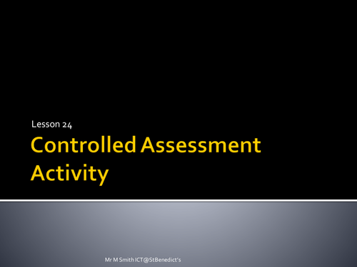 GCSE Computing Lesson 25 | Teaching Resources