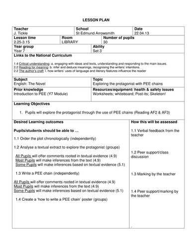 Skulduggery Pleasant: PEE Chains | Teaching Resources