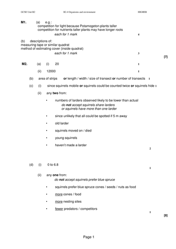 AQA GCSE Biology Unit 2 Revision part 2 | Teaching Resources AQA GCSE Biology Unit 2 Revision part 2 | Teaching Resources
