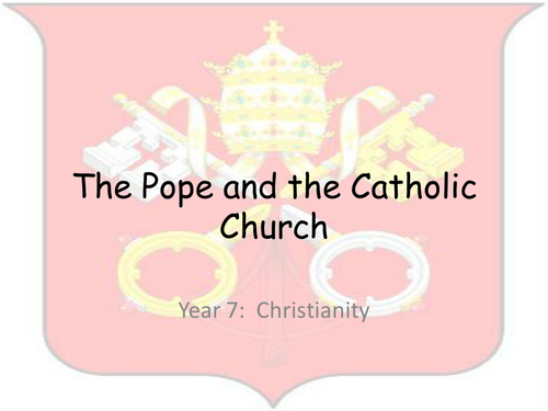 The Pope and the Catholic Church | Teaching Resources