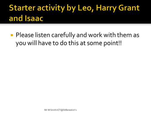 GCSE Computing - Lesson 16 | Teaching Resources