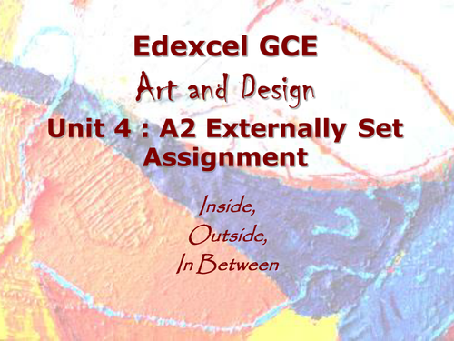 Unit 4 A2 INSIDE, OUTSIDE, IN BETWEEN | Teaching Resources