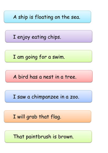 Phase 5 sentences to read or write by scaramouche06 - Teaching ...