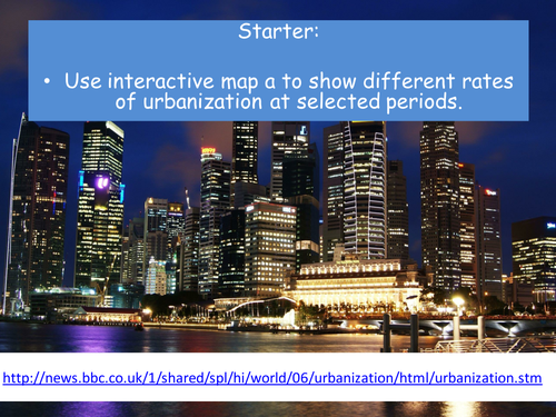 Urbanization Teaching Resources