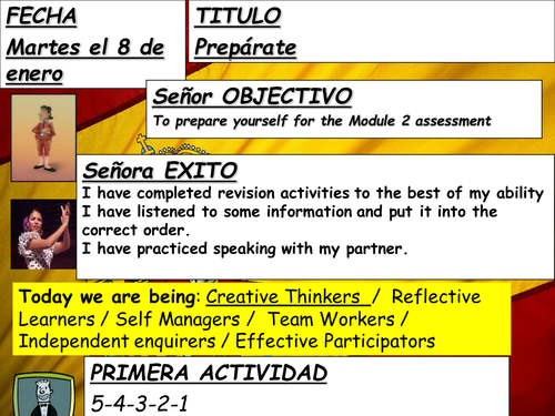 Mira 2 Module 2 Prepárate | Teaching Resources