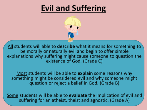Evil and Suffering | Teaching Resources