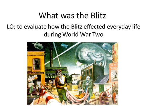 The Blitz | Teaching Resources