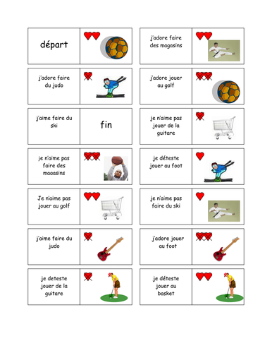 Sports and hobbies | Teaching Resources