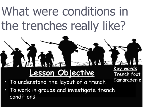 Conditions in the Trenches by leighbee23 - Teaching Resources - TES