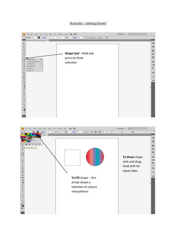 Adobe Illustrator - Getting Started | Teaching Resources