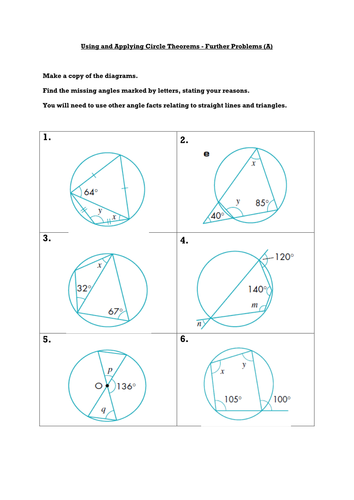 Circle Theorems - Complete Lesson 2 | Teaching Resources Circle Theorems - Complete Lesson 2 | Teaching Resources