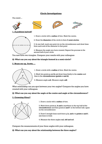 Circle Theorems - Complete Lesson 1 | Teaching Resources Circle Theorems - Complete Lesson 1 | Teaching Resources