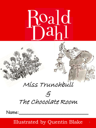 Roald Dahl, Miss Trunchbull description activity by asadler79 - UK ...