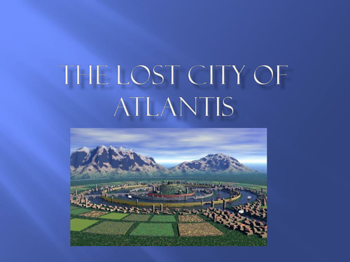 Exploring Myths: The Lost City of Atlantis | Teaching Resources