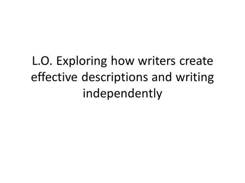 Skellig Chapter 2 | Teaching Resources