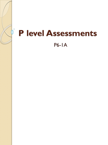 P Level Math Assessment - number | Teaching Resources
